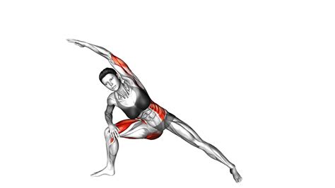 Extended Side Angle Yoga Pose Female Video Exercise Guide And Tips
