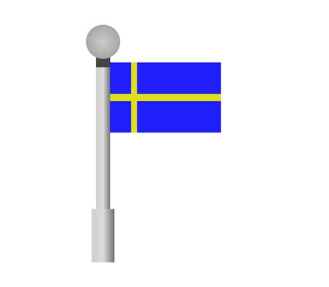 Premium Vector Flag Of Sweden