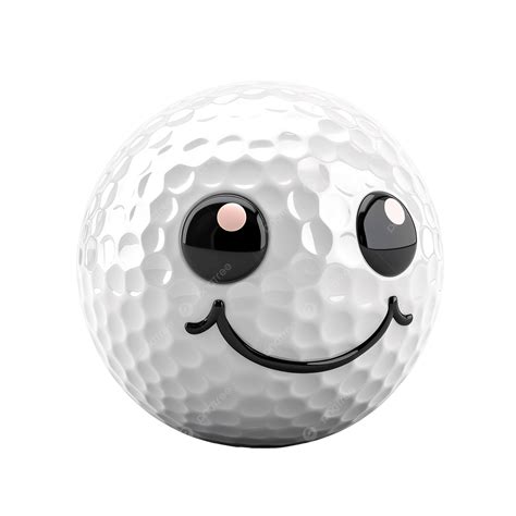 Cute Ball Cartoon Character Golf Ball Ball Clipart Cute Clipart Golf