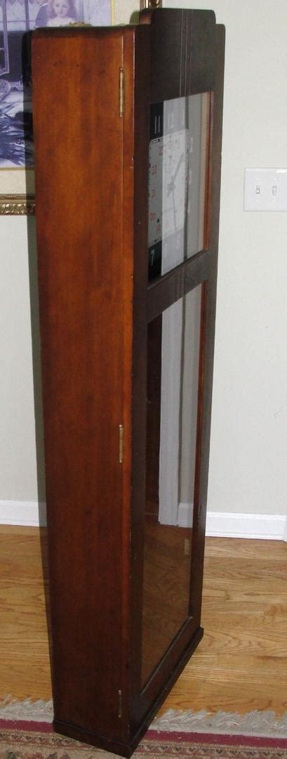 Antique Ibm Master Clock Art Deco Self Winding Weight Driven Mercury Pendulum 1940278399