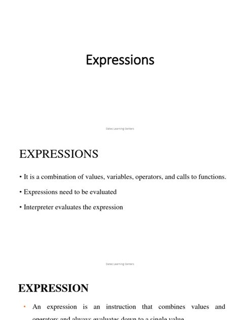 Expressions Pdf Mathematical Logic Software Development