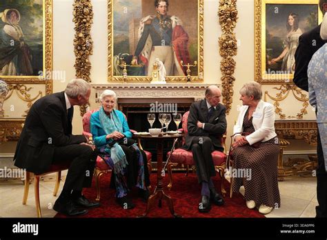 Princess Alexandra Second Left And The Duke Of Kent Second Right