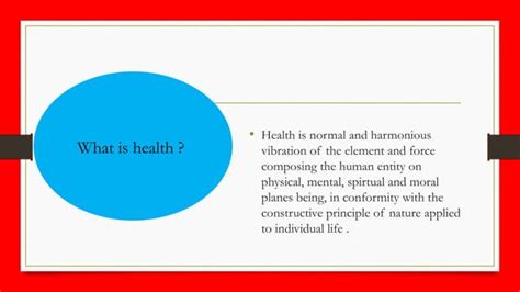 Helath Is Positive Disesase Is Negativepptx