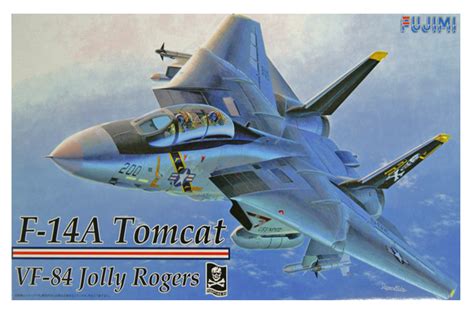 172 Scale Fujimi F14 A Tomcat Jolly Roger Plane Model Kit Kent Models
