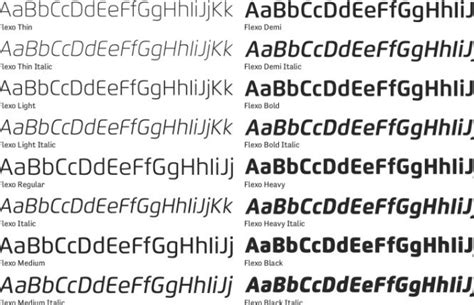 Flexo Font Free Download