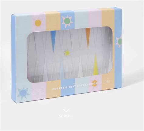 Sunnylife Backgammon Cocktail Tray By The Tologist