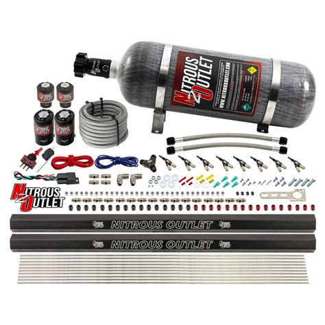 8 Cylinder Single Stage Direct Port Nitrous System With Injection Rail