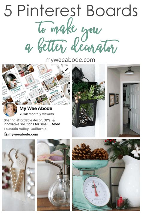 Five Pinterest Boards To Make You A Better Decorator