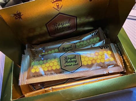 Honey Pack Royal Honey Vip 20g 3 Pack 100 Authentic Wholee Water