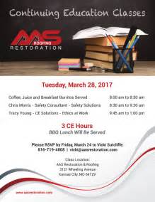 Continuing Education Classes Aas Restoration