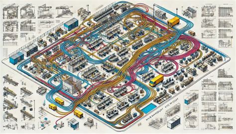 A Spaghetti Diagram Is A Visual Tool Used To Map The Flow Of People