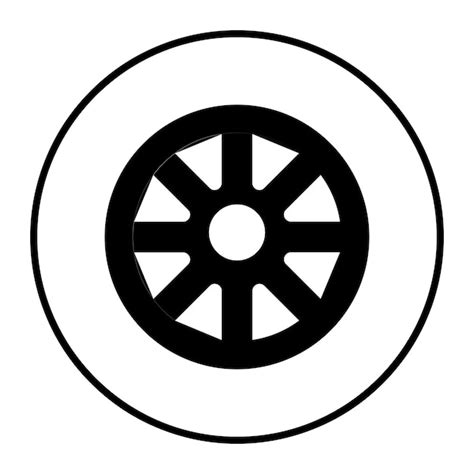 Premium Vector Wheel Vector Illustration