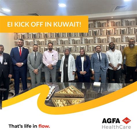 Agfa Healthcare On Linkedin Kuwait Enterpriseimaging Ei Teamagfa