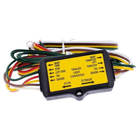 United Pacific Trailer Light Converter 5 Wire To 4 Wire 18g Bonded