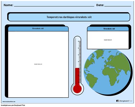 Temperatūras Ainavas Krāsa 1 Storyboard Por Lv Examples
