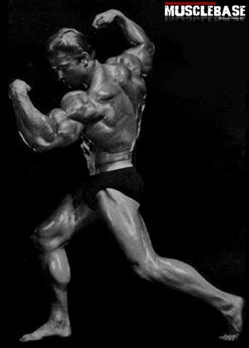 Larry Scott The 1st Mr Olympia Muscle Base New Bodybuilding