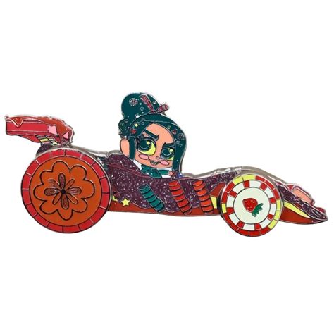 Rare Disney Pixar Vanellope Von Schweetz Wreck It Ralph Loungefly Pin