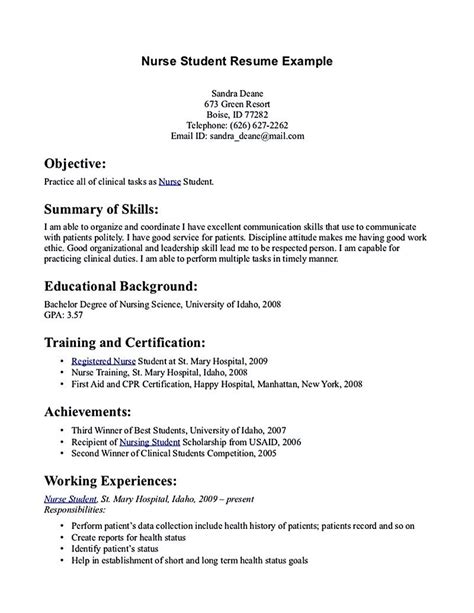 Educational Background In Resume
