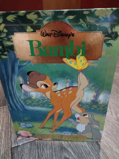 Walt Disneys Bambi Book A Read Aloud Storybook £1117 Picclick Uk