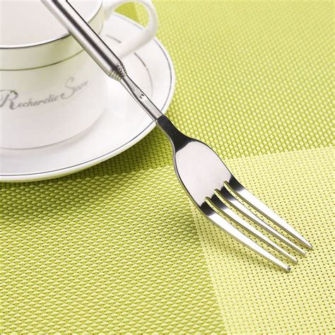1pc Kitchen Funny Fork Extension Long Extendable T Vicedeal