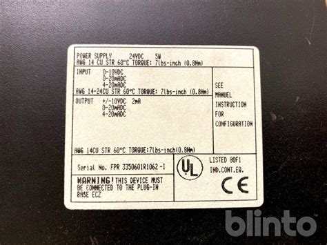 Analog Remote Abb Procontic Cs 31 Blinto Auktioner