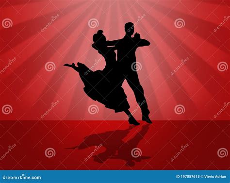 Quickstep Dance Stock Illustration 519832