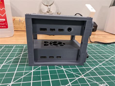 Raspberry Pi 4 And 5 Mini Server Rack Case By Jonthemiller Makerworld Download Free 3d Models