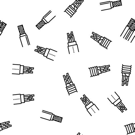 Wire Cable Technology Connection Vector Seamless Pattern 21230298 Vector Art At Vecteezy