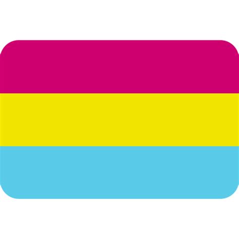 Pansexual Generic Color Fill Icon