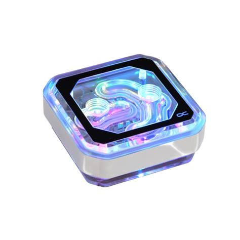 Alphacool Eisblock Xpx Aurora Water Block Plexi Chrome Digital Rgb Pccomponentespt