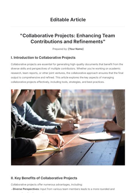 Free Journal Article Format Template To Edit Online