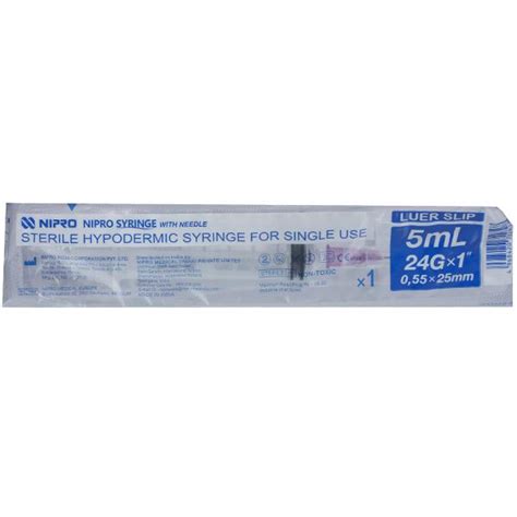 Buy Nipro Syringe With Needle Ml Online At Best Price In India Flipkart Health