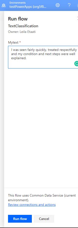 Text Classification Using Ai Builder Inside Power Automate Microsoft Flow Radacad