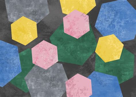 Ink Texture Background Color Hexagonal Psd Free Download Pikbest