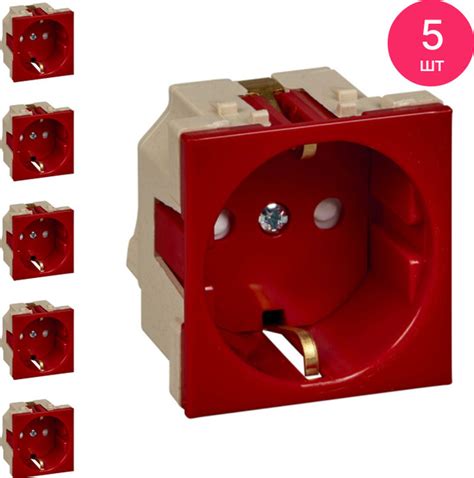 Розетка силовая штепсельная Systeme Electric / Систем Электрик Wessen45 ...