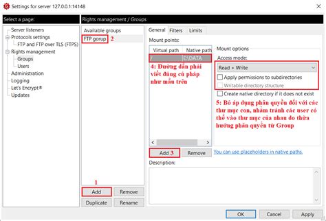 Hướng dẫn tạo FTP server bằng Filezilla Máy Chủ Việt