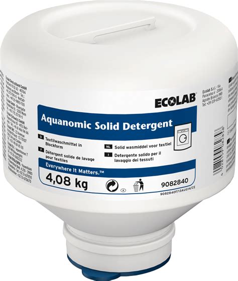 Ecolab Aquanomic Solid Detergent 4 X 4 08 Kg Gejoma Uw Groothandel In