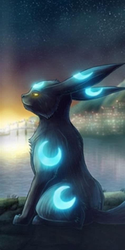 Phone Wallpaper Dark Pokémon Shiny Pokémon Eeveelutions Anime
