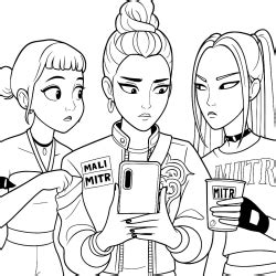 Guerreiras K Pop Para Colorir 10 Desenhos Épicos Para Imprimir