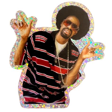 Mac Dre Thizzelle Washington Glitter Sticker