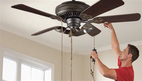 Step By Step Guide For Fixing A Stuck Ceiling Fan Pull Chain Top Ceiling Fans