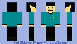 Spock Minecraft Skin