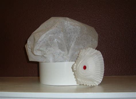 Home Confetti Budget DIY Chef S Hat Home Confetti Budget DIY Chef S Hat