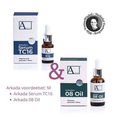 Arkada Voordeelset M 1x Serum Tc16 And 1x 8 Oil Blije Voetenwinkel