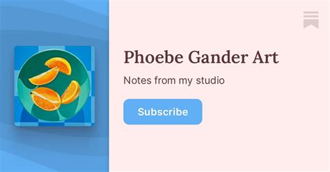 Phoebe Gander Art Substack