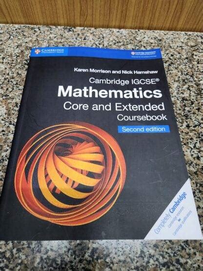 Cambridge IGCSE Mathematics Core And Extended Second Edition Color Yangon Book Shop