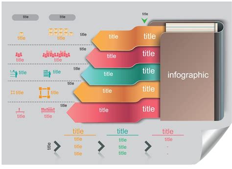 premium vector flat vector infographic design with icons and photos