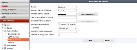 Fortigate Radius Group Authentication Travelingpacket A Blog Of Network Musings