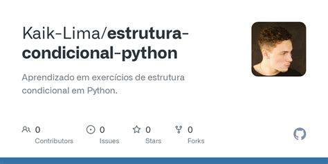 Github Kaik Limaestrutura Condicional Python Aprendizado Em
