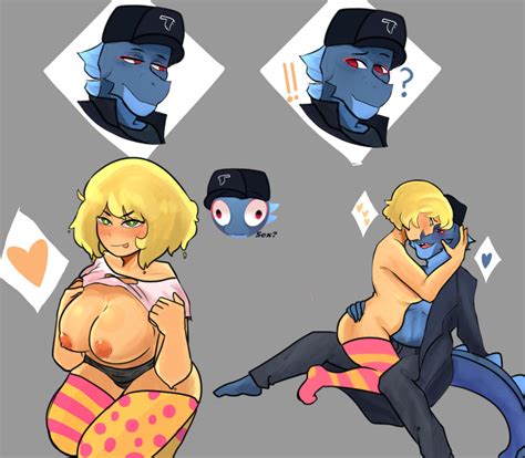 Rule 34 Blush Breasts Commission Coo Meyo Furry Kissing Kissing While Penetrated Love Meme